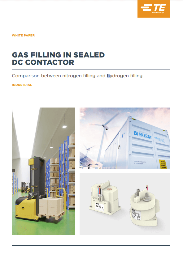 TE Connectivity DC Contactors: Nitrogen vs Hydrogen | TTI, Inc.