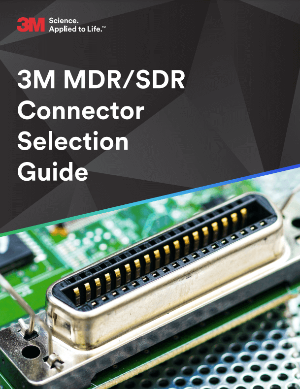 3M MDR and SDR Connector Selection Guide | TTI, Inc.