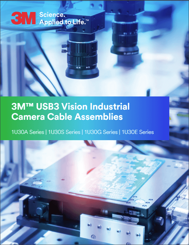 3M USB3 Vision Camera Cable Assemblies | TTI, Inc.