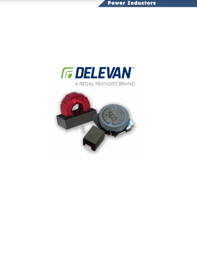 Delevan Power Inductors Product Brochure | TTI, Inc.