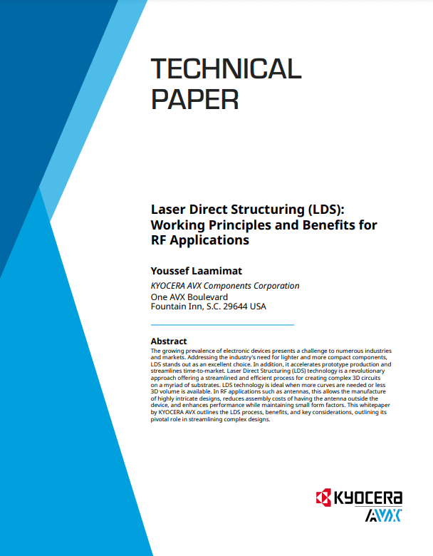 Kyocera AVX Laser Direct Structuring Technical Paper | TTI, Inc.