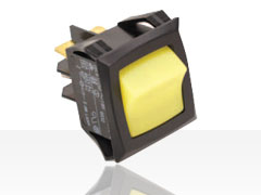 Super Curvette Mid-Size Rocker Switches (LRG Series) | TTI, Inc.