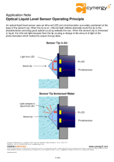 Optical Liquid Level Sensors Application Note | TTI, Inc.