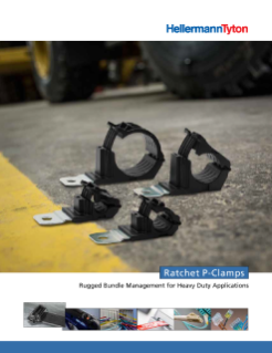HellermannTyton Ratchet P-Clamp Catalog | TTI, Inc.