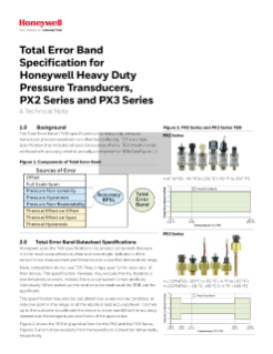 Error Band Specification for Pressure Transducers | TTI, Inc.