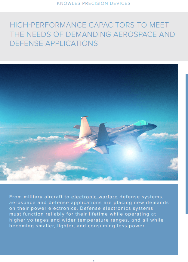 Knowles Capacitors Resources | TTI, Inc.