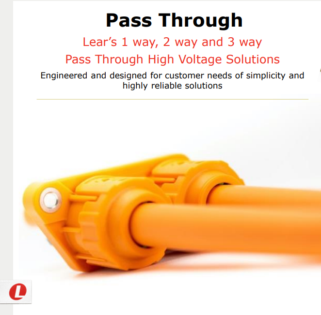 Lear Pass Through High Voltage Solutions | TTI, Inc.