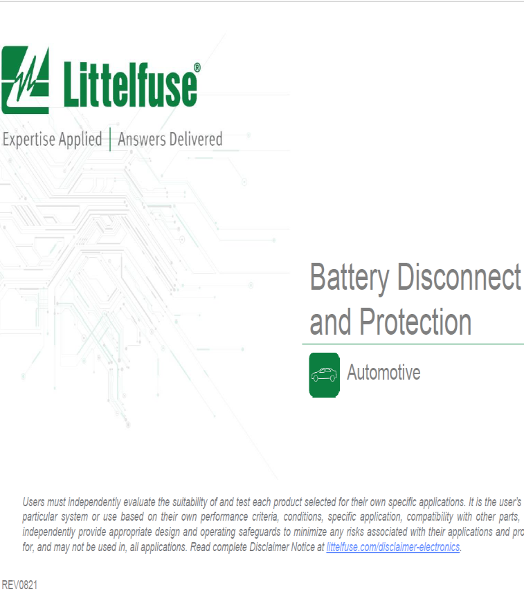 Littelfuse Resources | TTI, Inc.