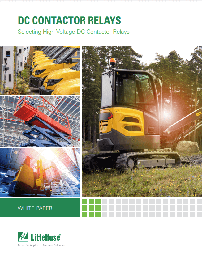 Littelfuse Selecting High Voltage DC Contactor Relays | TTI, Inc.