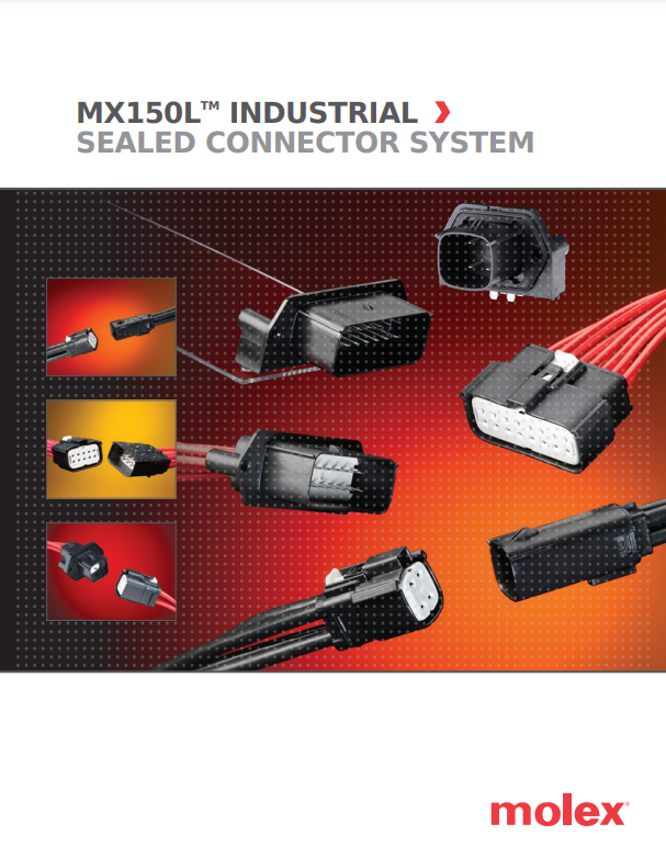 Molex MX150L Industrial Sealed Connector System | TTI, Inc.