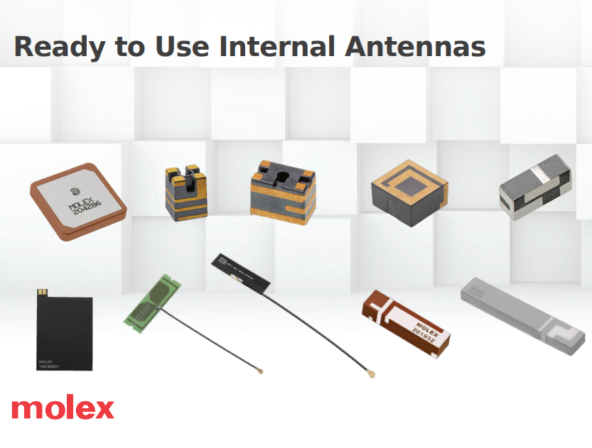 Molex Ready to Use Internal Antennas Guide | TTI, Inc.