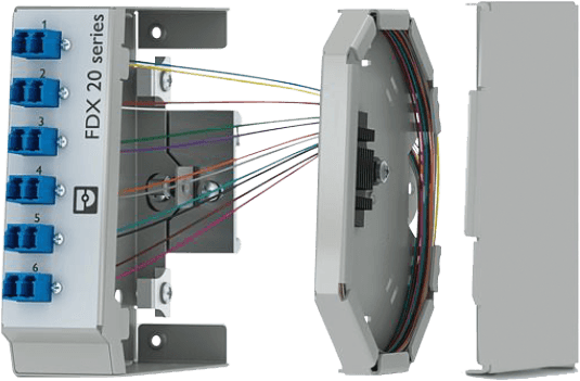 Phoenix Contact FDX 20 Series Fiber Optic Splice Boxes | TTI, Inc.