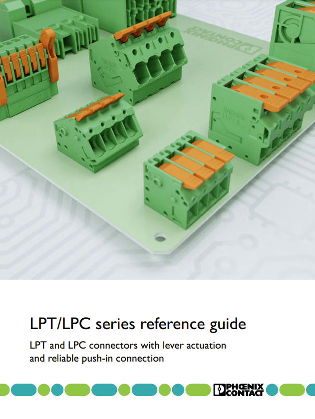 Phoenix Contact LPT and LPC Series Reference Guide | TTI, Inc.