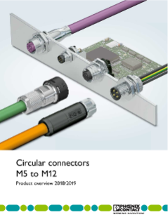 Phoenix Contact M5 to M12 Circular Connectors Overview | TTI, Inc.