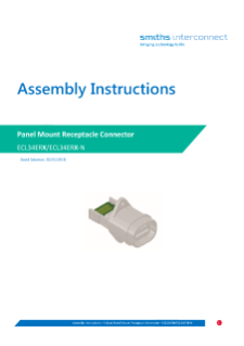 Smiths Panel Mount Receptacle Instructions | TTI, Inc.