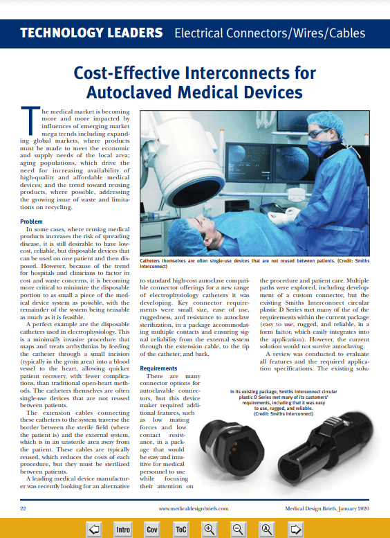 Smiths Interconnect Resources | TTI, Inc.