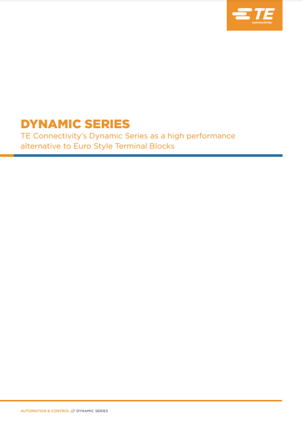 TE Connectivity Dynamic Series Product Guide | TTI, Inc.