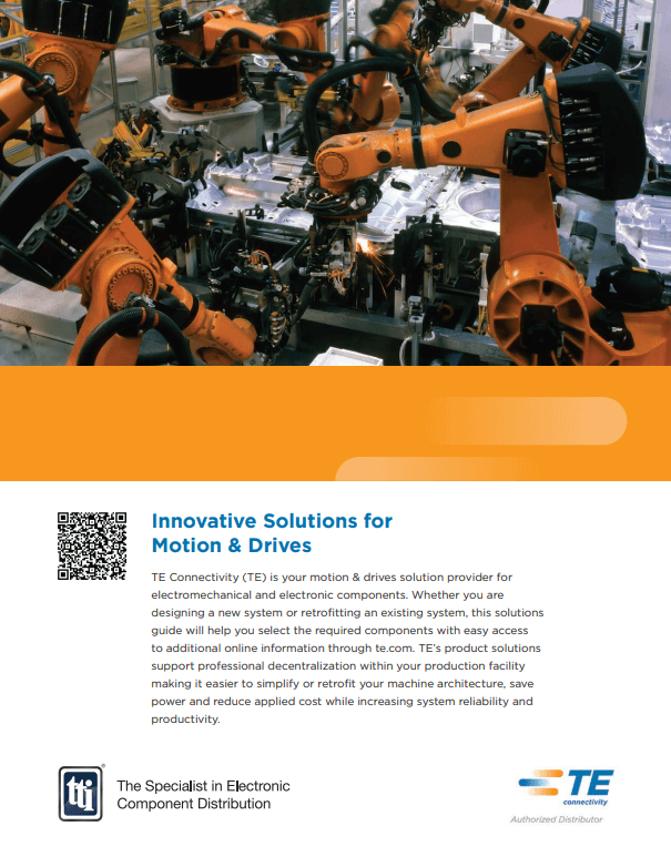TE Connectivity Solutions for Motion & Drives | TTI, Inc.