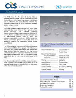 EMI / RFI Product Brochure | TTI, Inc.