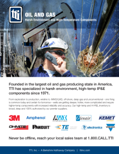 TTI Oil & Gas Line Card | TTI, Inc.