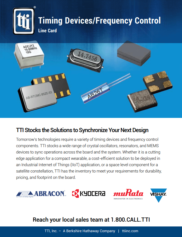 TTI Line Cards | TTI, Inc.