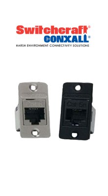 Switchcraft NH Series RJ45 Narrow Panel Mount Connectors in Stock at ...