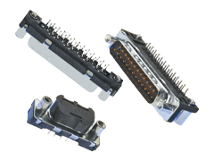 Amphenol Delta D Series Pin-in-Paste Connectors | TTI, Inc.