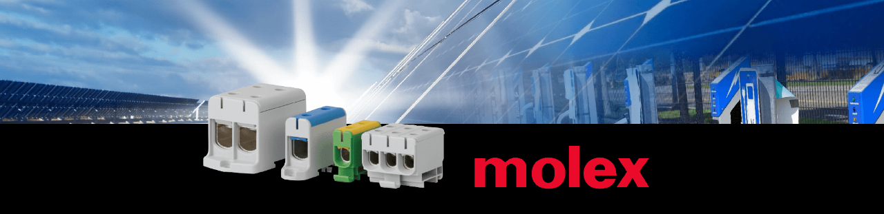 Molex High-Current Universal-Clamp Terminal Blocks | TTI, Inc.