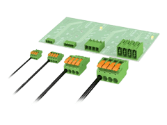 LPC6 Hybrid Lever-Actuated PCB Connector | TTI, Inc.
