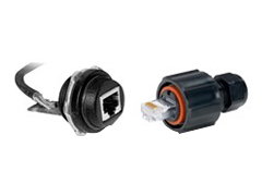 RJ45 Connectors Circular Sealed Industrial Ethernet | TTI, Inc.