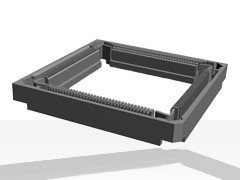 PQFP Sockets MICRO-PITCH Standard | TTI, Inc.