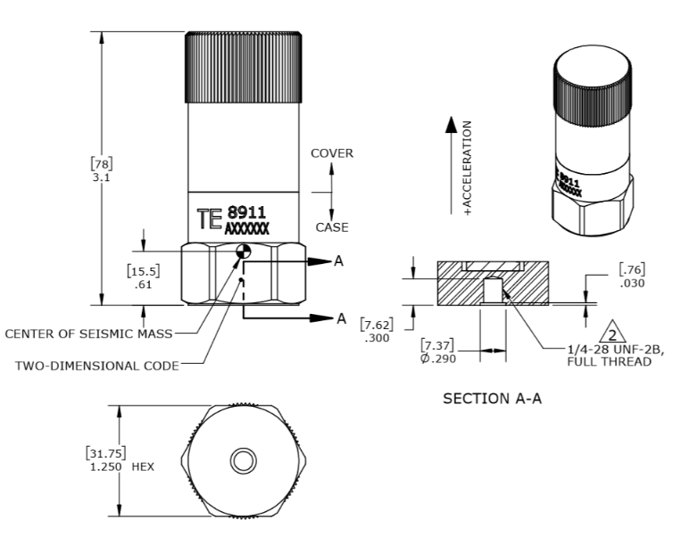 8911 Wireless Accelerometers | TTI, Inc.