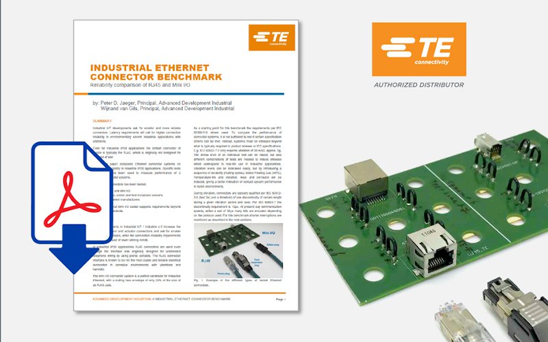 Industrial Ethernet Connector Benchmark | TTI, Inc.