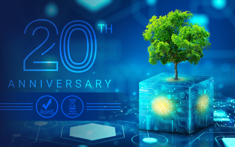 20th Anniversaries of RoHS and WEEE | TTI, Inc.